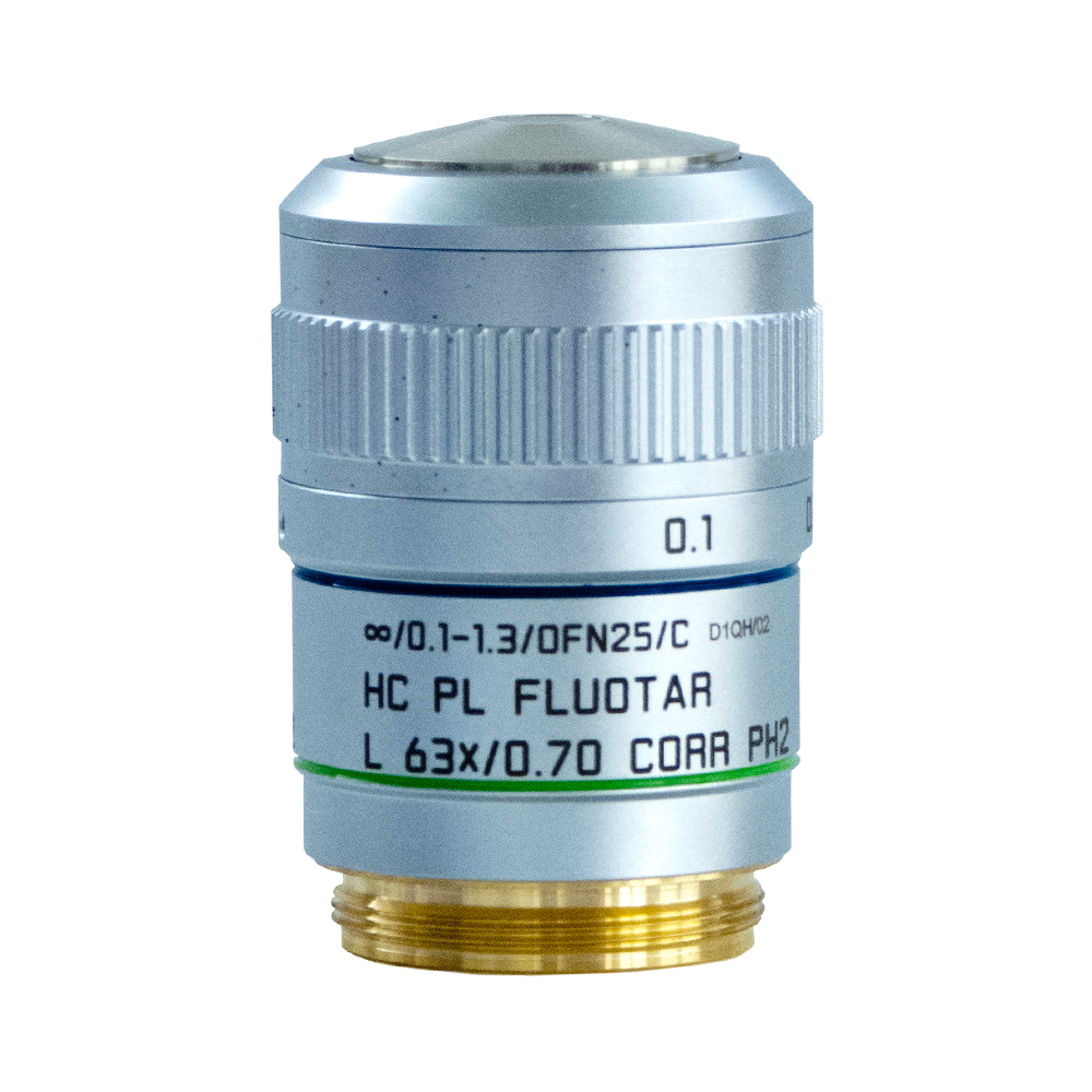 Microscope Objective HC PL FLUOTAR L 63x/0,70 CORR PH2 | 产品 | 徕卡显微系统