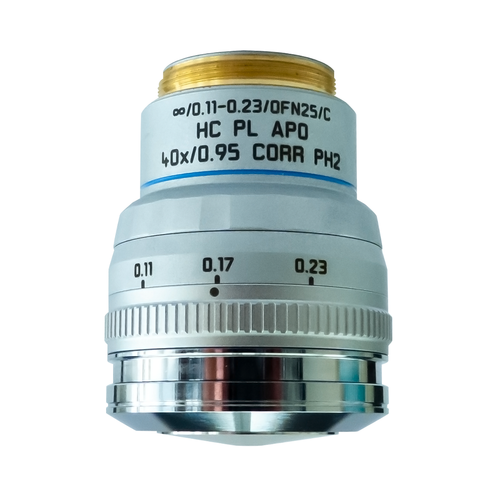 Microscope Objective HC PL APO 40x/0,95 CORR PH2 | 产品 | 徕卡显微系统